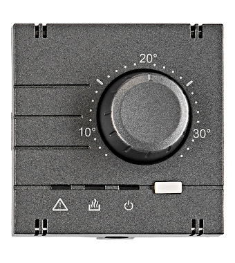 Pokrov analognog termostata za grejanje, antracit
VISIO S 55, kompletirati s umetkom termostata: EV103009--