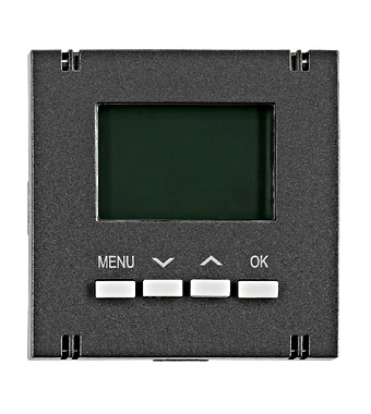 Gornji modul digitalnog termostata, grejanje/hlađenje
VISIO S 55, kompletirati s umetkom termostata: EV103061--