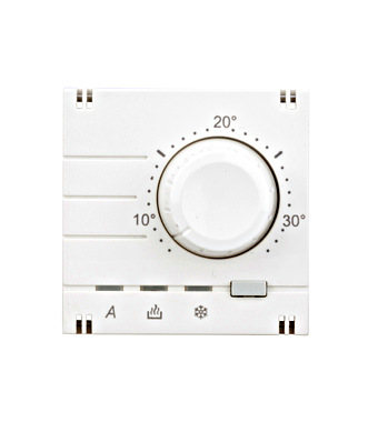 Analogni termostat top modul za grejanje/hlađenje, bele boje
VISIO S 50, kompletirati s umetkom termostata: EV103061--