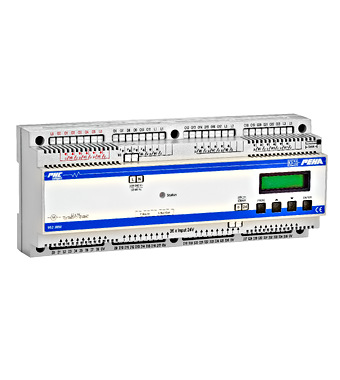 Modul za roletne/role, 12 motora, PHC, IP20
12 motora 230VAC, 36 ulaza 24VDC, 3 ulaza za senzor.