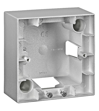 jednostruka nazidna kutija, srebrna
VISIO S 50 (50x50), VISIO 50