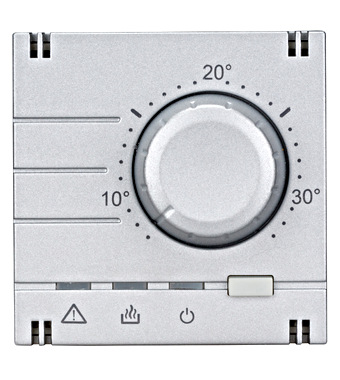 Analogni sobni termostat, srebrni
VISIO S 50, kompletirati s umetkom termostata: EV103009--
