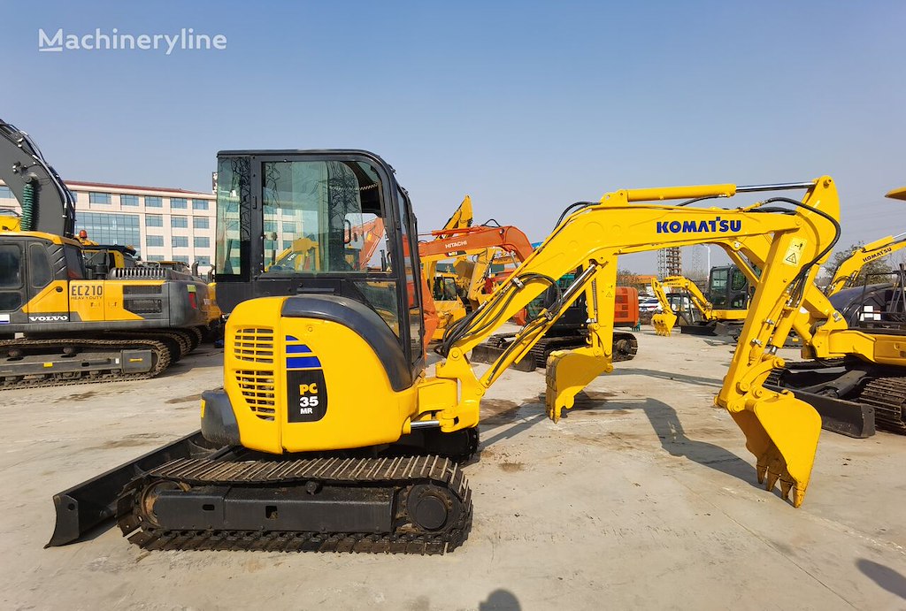 Komatsu PC35MR mini bager