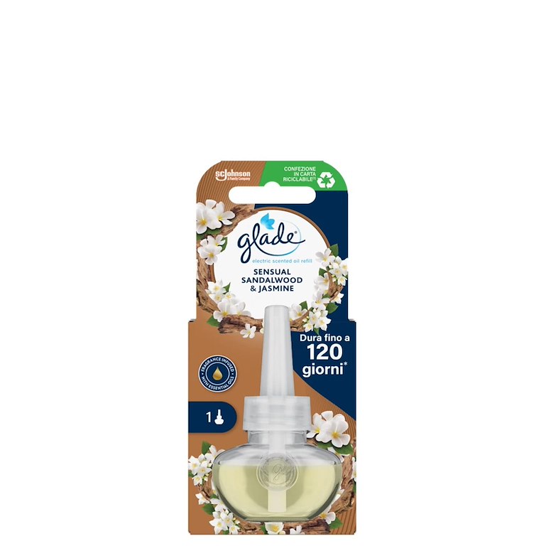 GLADE ELEKTRIČNI REFIL 20ML SANDALWOOD&JASMINE