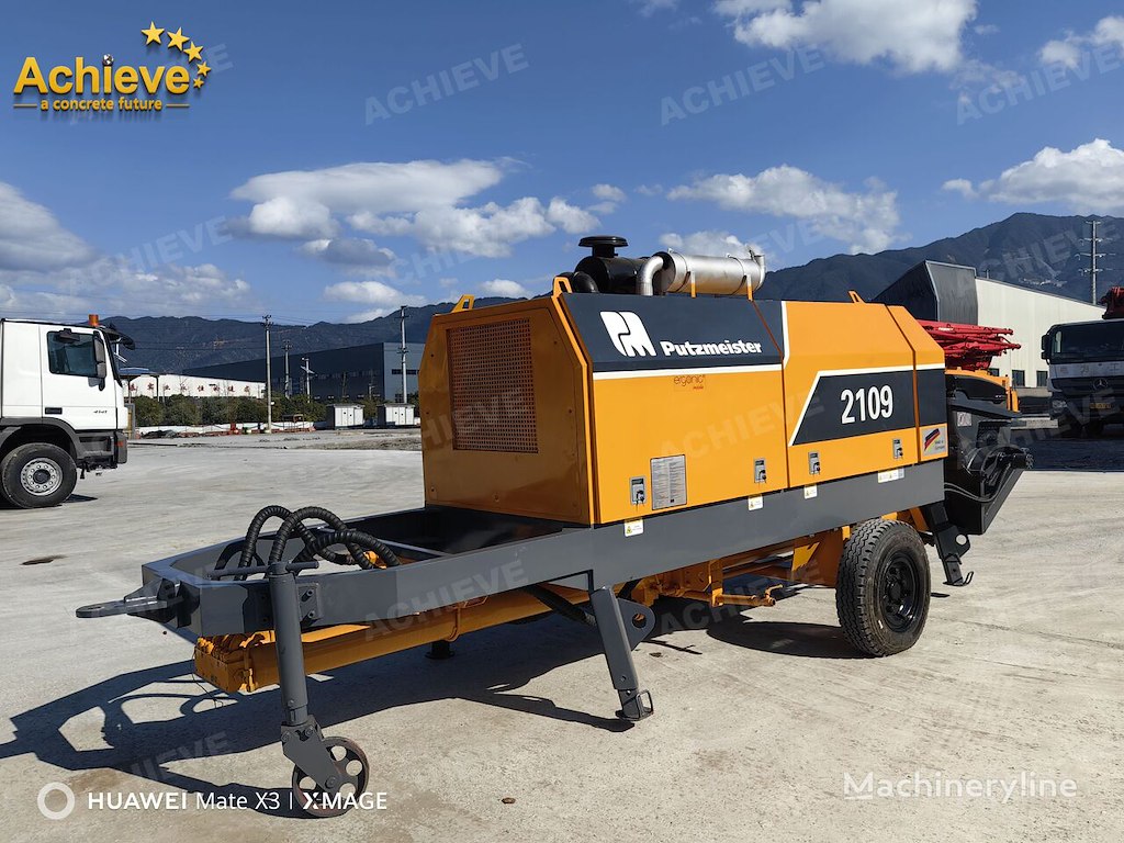 Putzmeister Achieve Customized Products putzmeister concrete pump BSA2109H-D stacionarna betonska pumpa