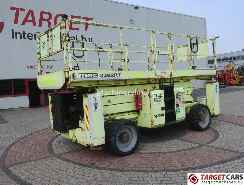 MEC 3392RT-T DIESEL 4x4 SCISSOR WORK LIFT ULTRA DECK 03-15 1200CM 13 makazasta platforma