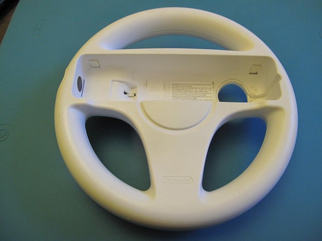 Nintendo Wii Wheel RVL-024 - volan u beloj boji