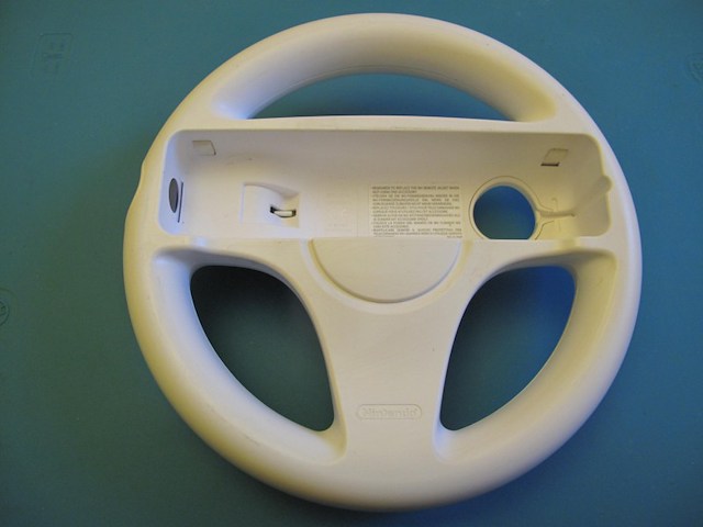 Nintendo Wii Wheel RVL-024 - volan u beloj boji