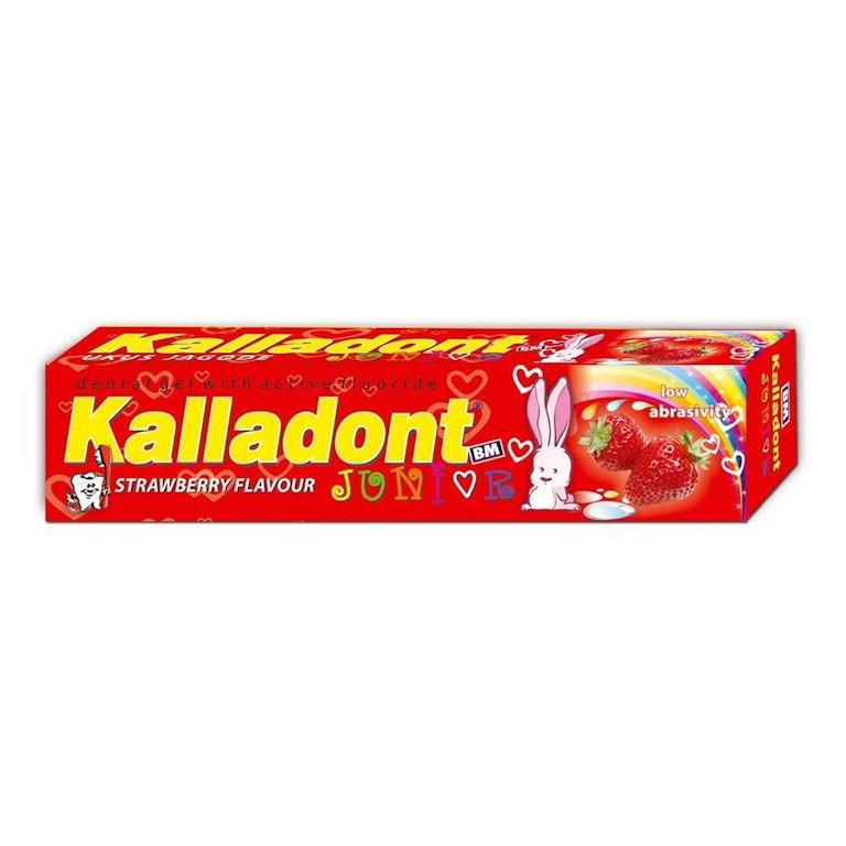 Kalladont dečija pasta za zube sa ukusom jagode 42ml
