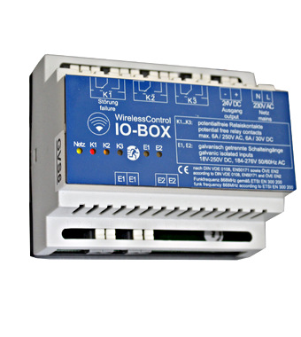 Programabilni Wireless I/O Box, 3 ulaza 2 izlaza
WirelessControl I/O modul je sučelje za automatski test i kontrolu sustava sigurnosne rasvjete u bežičnom sustavu. 3 bespotencijalna izlazna prekl...