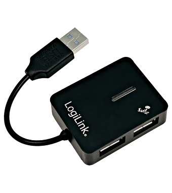 USB 2.0 Hub sa 4 porta, Smile,brzine do 480Mbps, crne boje
LogiLink Smile hub sa podrškom za USB1.1/2.0 (do 480Mbps). Poseduje zaštitu od prenapona i LED indikaciju 1x Up-stream port i 4 x Down-s...