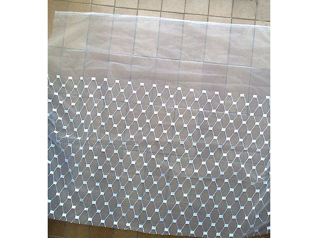 bela uska zavesa prozirna širina 90 cm cena po metru