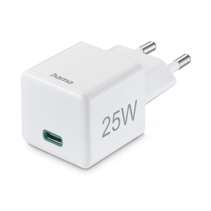 Kucni punjac Brzi USB-C PD/Qualcomm, 25W, beli