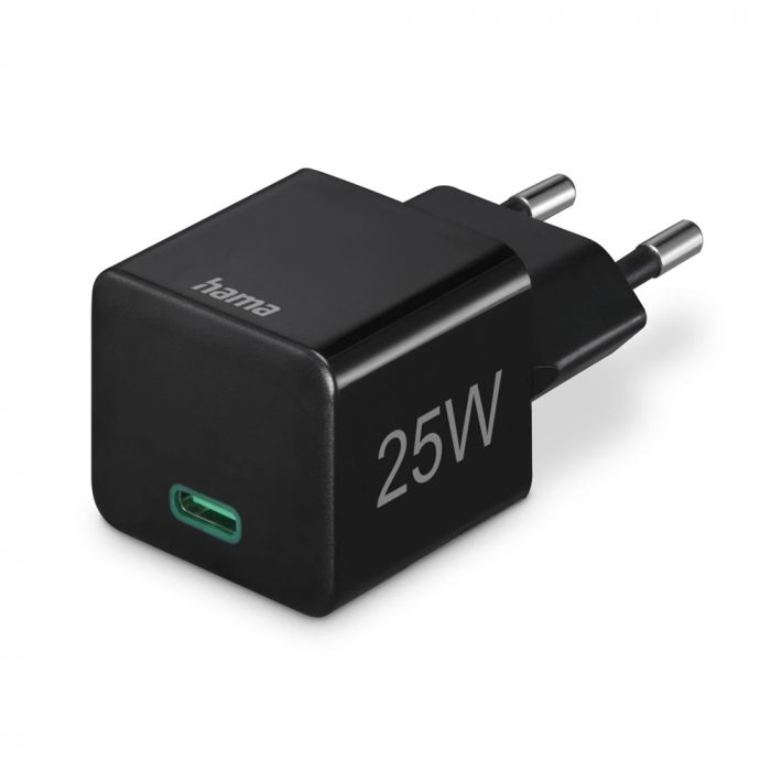 Kucni Punjac Brzi USB-C PD/Qualcomm, 25W, Crni