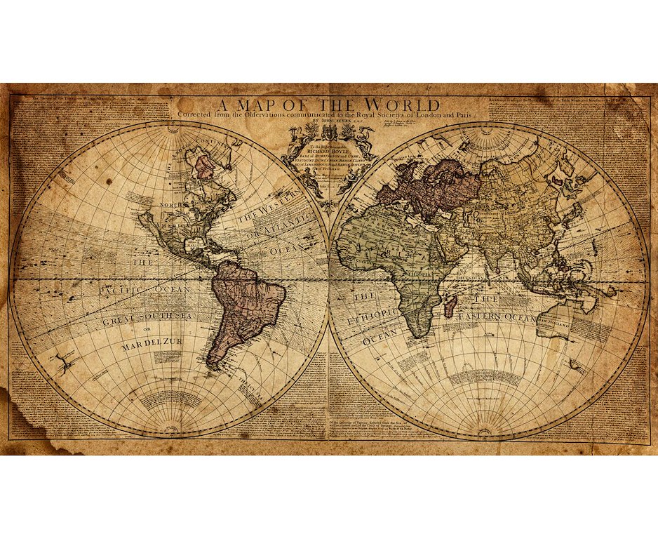 Mapa sveta - MAP-002