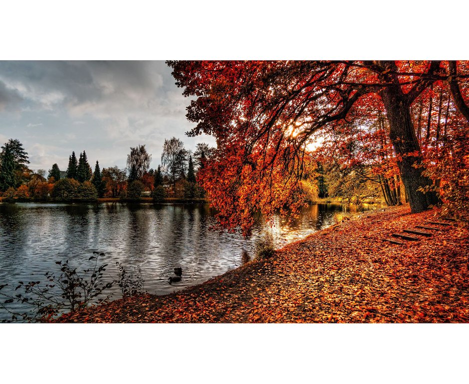 Pejzaž jesen na reci - PEJ-014