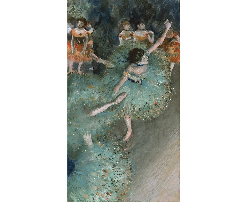Edgar Dega - Plesačica u zelenom - PSED-4
