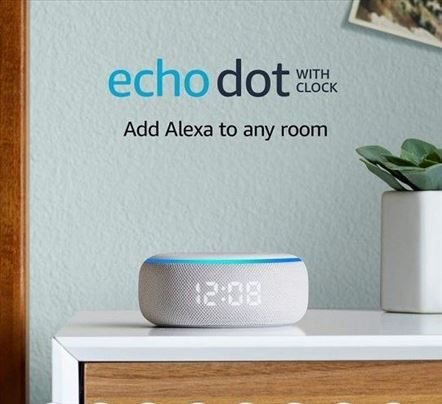 Amazon Echo Dot sa satom Alexa Promo Cena