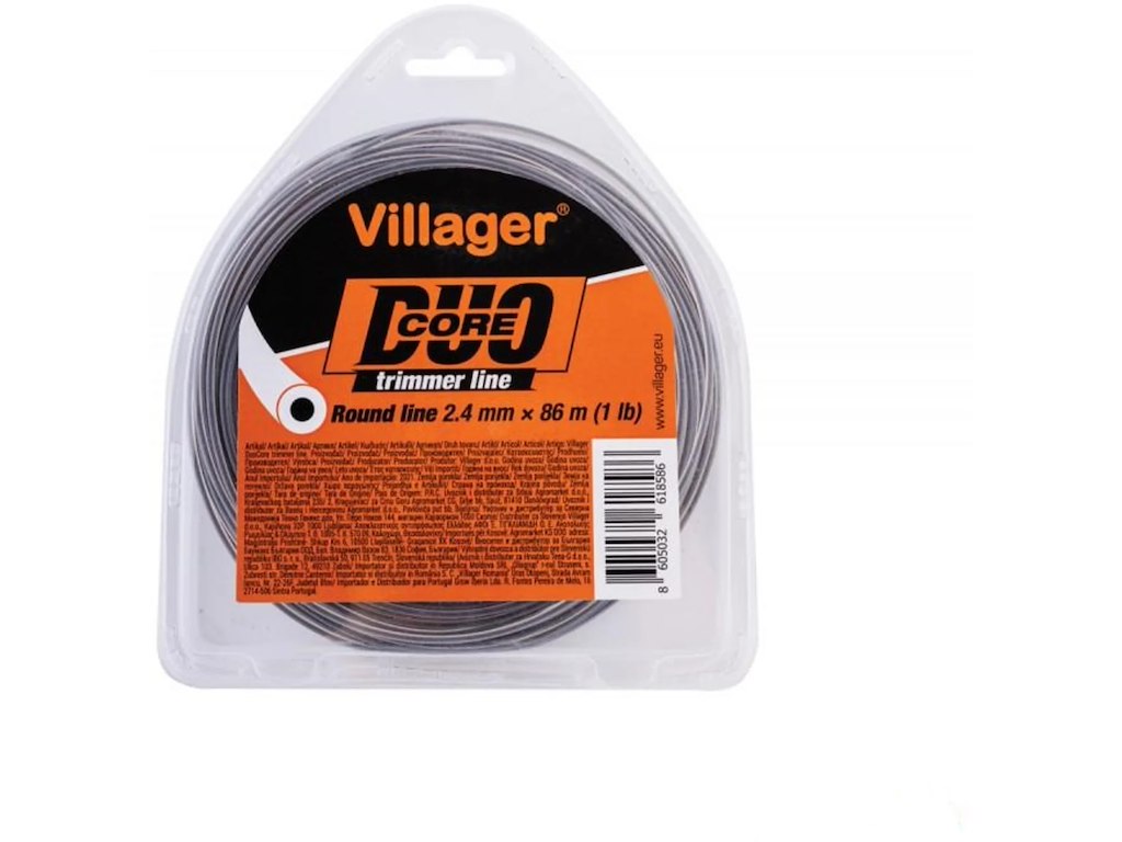 Villager Silk za trimer 2.7mm X 68m 1LB - Duo core - Okrugla nit