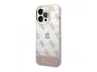 Futrola GUESS Electro Script Hard za Iphone 14 Pro pink Full ORG (GUHCP14LHG4MH P)