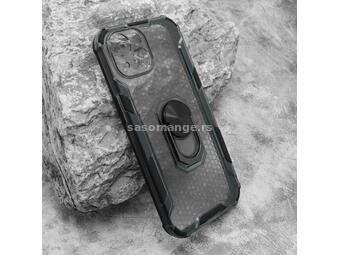 Futrola DEFENDER RING CLEAR za iPhone 15 (6 1) crna