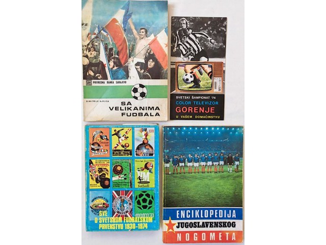 Sportske knjige,fudbal Jugoslavija