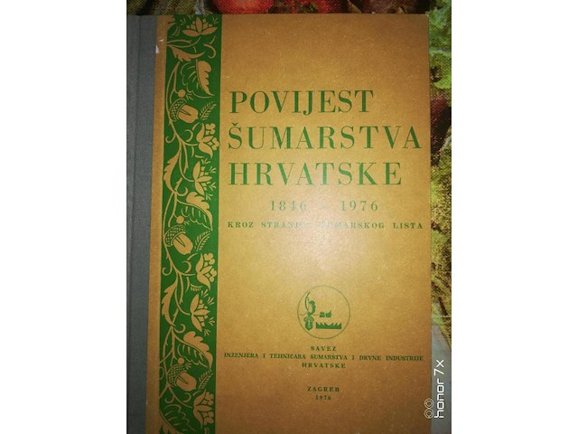 Povijest šumarstva Hrvatske 1846-1976