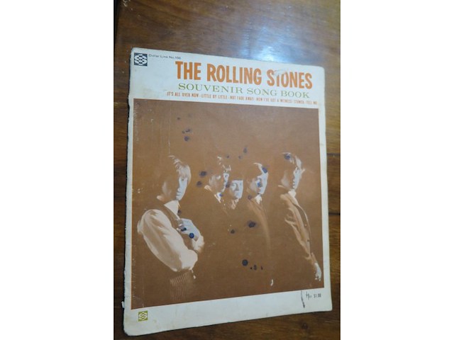 THE ROLLING STONES Souvenir Song Book 1964.