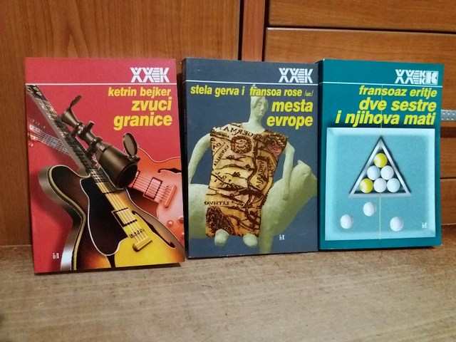 Biblioteka XX vek - tri knjige - NOVE