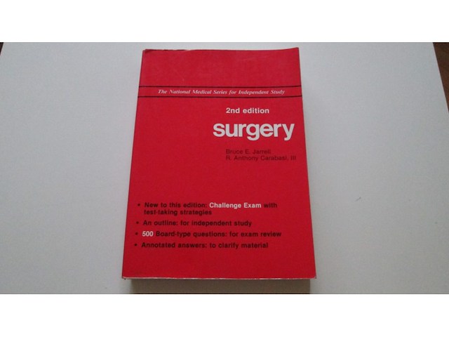 Surgery, Bruce E. Jarrell, Anthony Carabasi