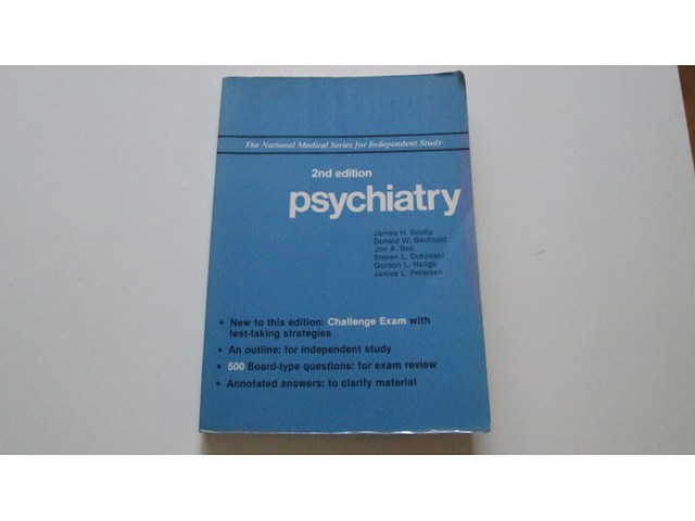 Psychiatry, James H. Scully, Donald W. Bechtold