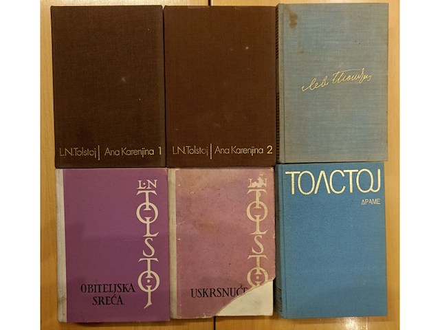 Tolstoj - 6 knjiga