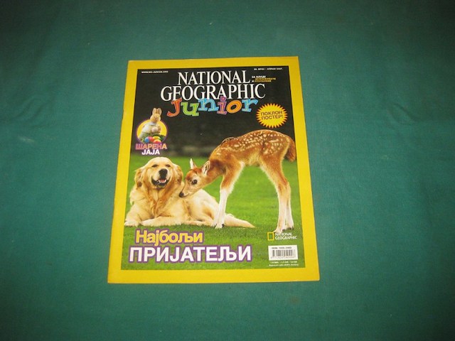 National geographic junior broj 28 (2007) + poster