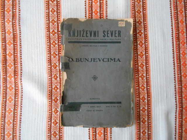 Književni sever - O Bunjevcima
