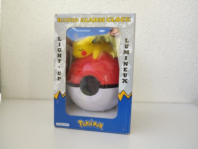 Pokemon radio light alarm - pikachu
