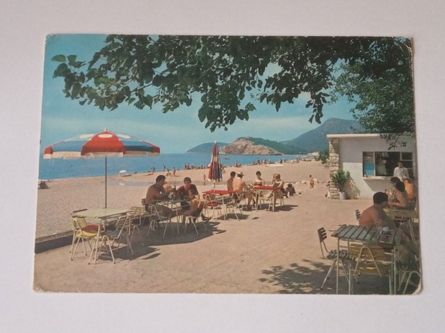 Sutomore - Plaža - Crna Gora - Putovala 1967.g -