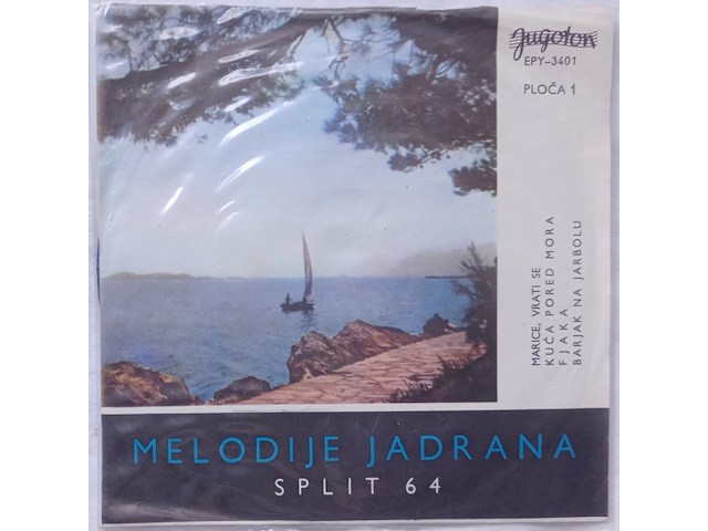 Various - MELODIJE JADRANA SPLIT 64 PLOCA 1.