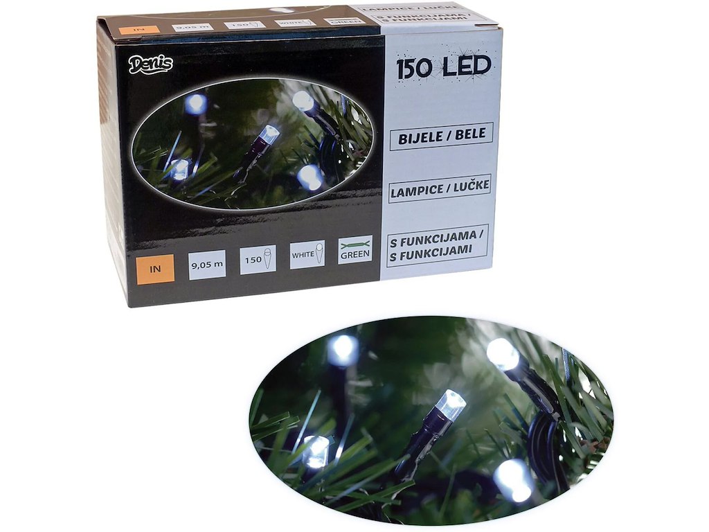 Lampice 150 LED 8 funkcija 52-118000