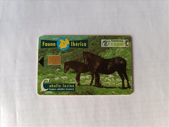 Telefonska kartica Fauna Iberica