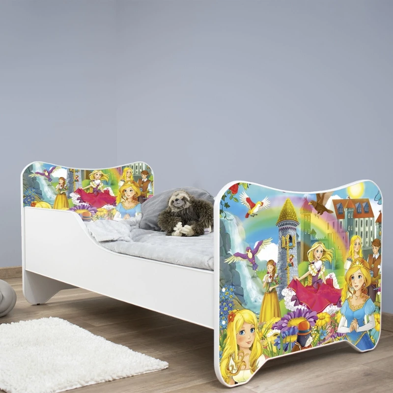 Krevet Happy Kitty - Princesses za decu, 160x80