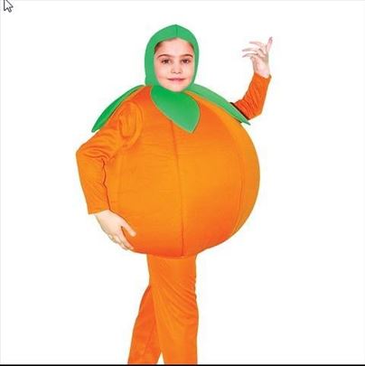 Jabuka kruška pomarandža kostim