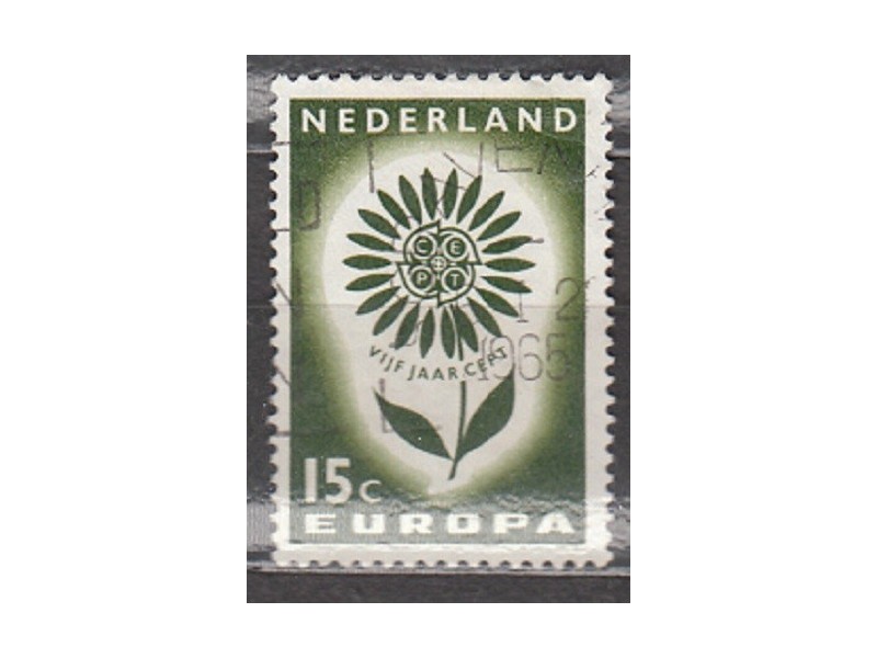 (f658) holandija zigosana marka 1964 god evropa