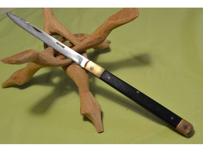 Nož slaninar lubeničar turijska brisa bakelit mesing