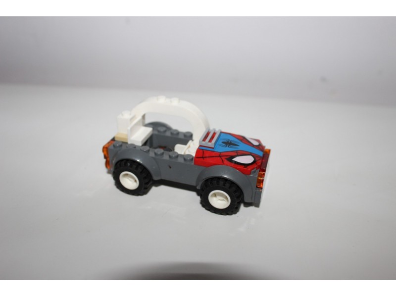 lego auto spider man mali automobil