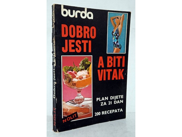 BURDA DOBRO JESTI A BITI VITAK plan dijete za 21 dan