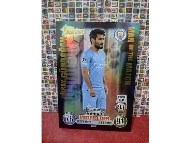 Topps Match Attax Extra 2021/22 Heritage MOTM 2