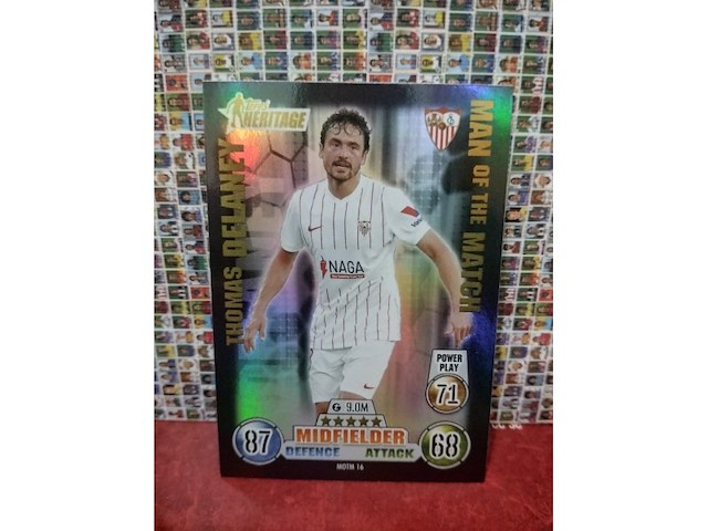 Topps Match Attax Extra 2021/22 Heritage MOTM 16