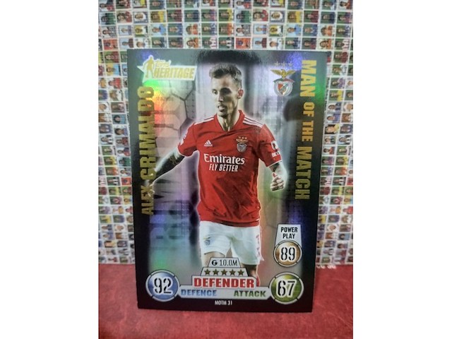 Topps Match Attax Extra 2021/22 Heritage MOTM 31