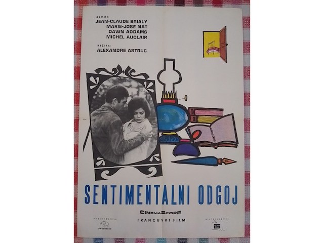 plakat SENTIMENTALNI ODGOJ