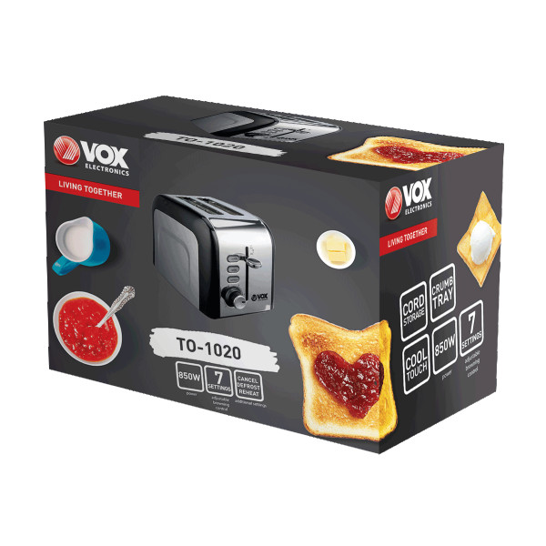 Toster VOX TO1020 850W